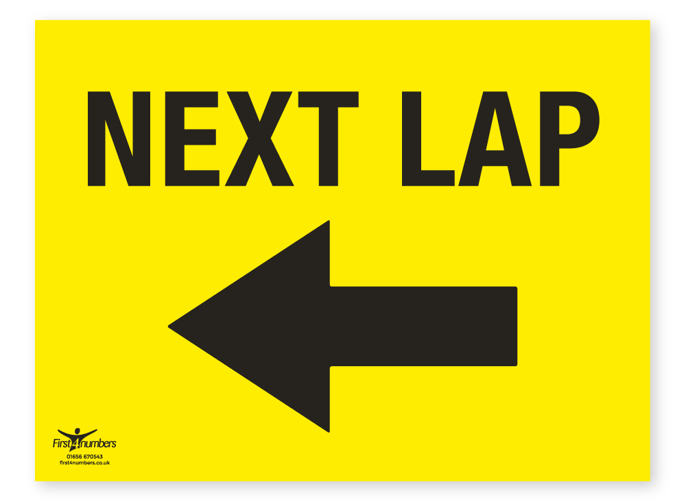 Laps, U-Turns & Routes | www.first4numbers.co.uk