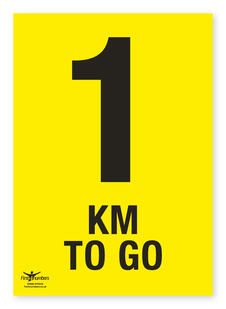 Distance & Markers | www.first4numbers.co.uk